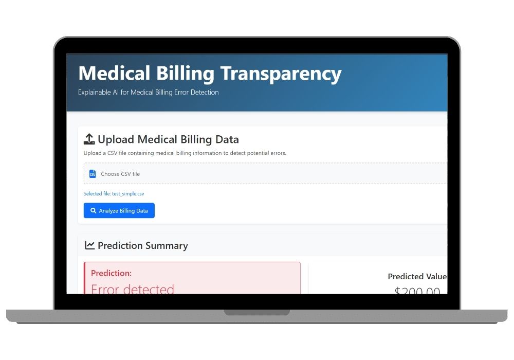 Revolutionary Medical Billing Transparency System using Explainable AI ...