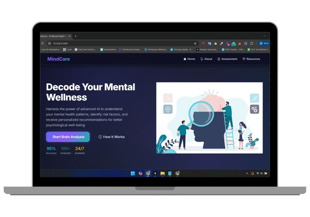 MindCare: AI-Powered Mental Health Prediction & Wellness Platform ...