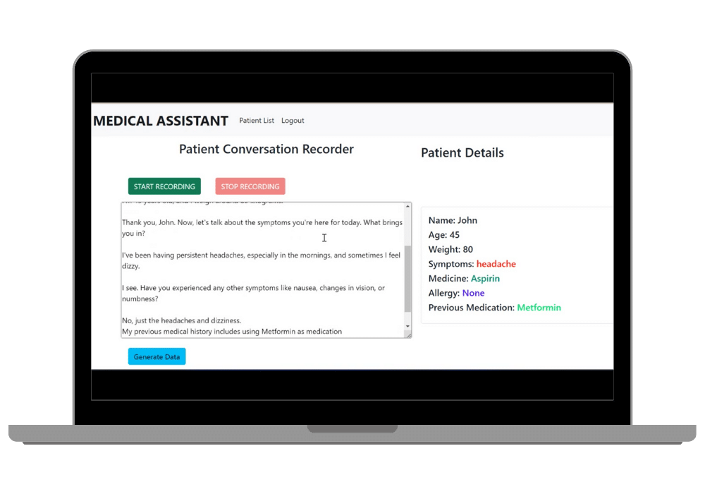 Health Assistance | CodeAj Marketplace